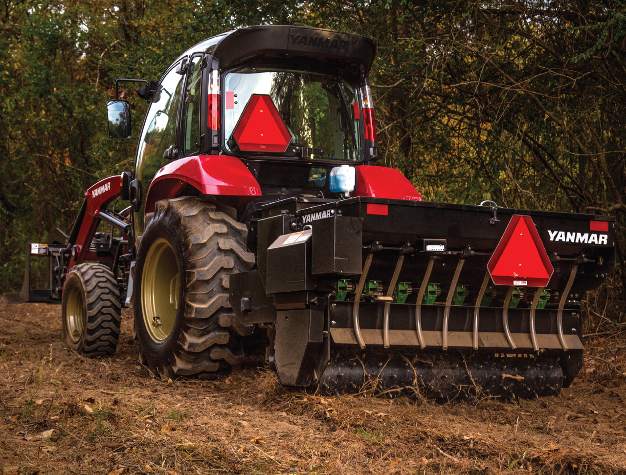 Yanmar YT359 Cab + Backhoe