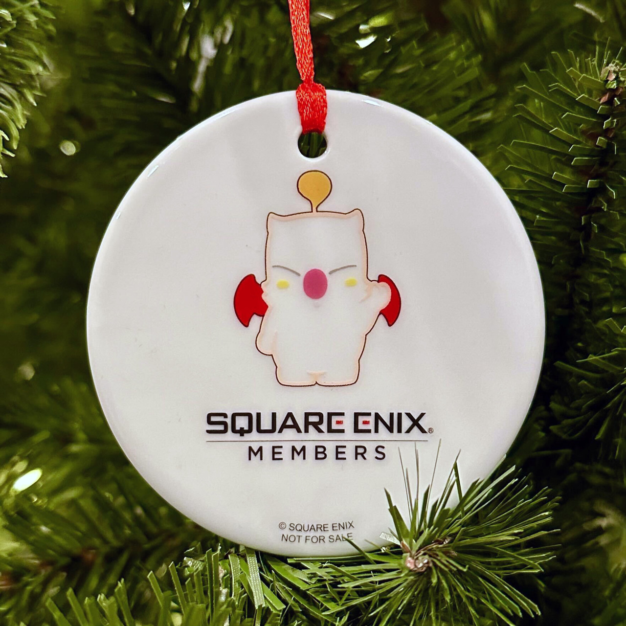 SQUARE ENIX REWARDS 2023 HOLIDAY ORNAMENT (MOOGLE) | SQUARE ENIX Store