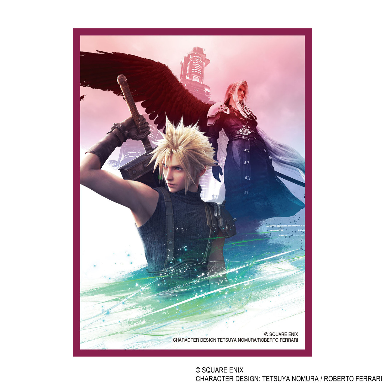 FINAL FANTASY Card Sleeve Series FFVIIR INTERGRADE KEY ART (FFCSS-20 ...