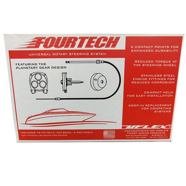 Uflex Fourtech ZTF Rotary Steering System | Wholesale Marine