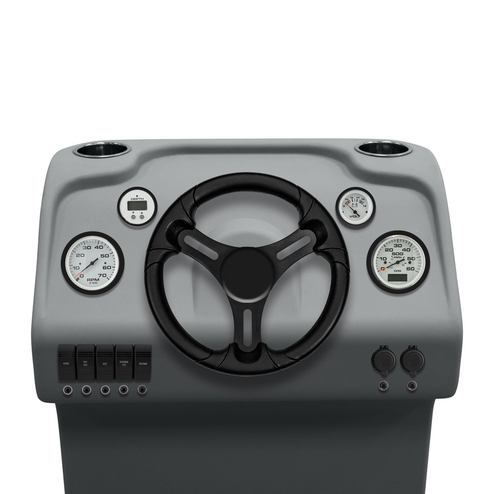 Wise Deluxe Pontoon Steering Console DLX1168 | Wholesale Marine