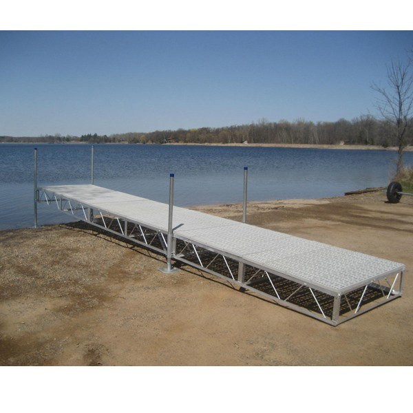 Patriot Docks Straight Dock w/ Poly Decking
