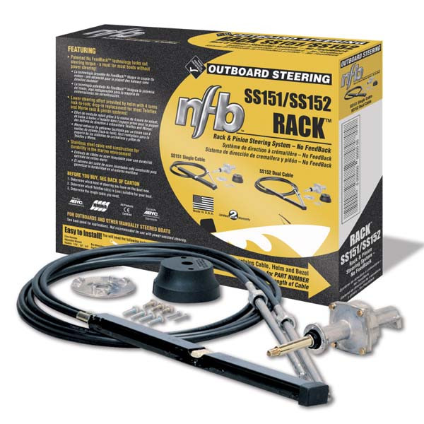 Teleflex NFB Pro Rack Outboard Dual Cable Steering System