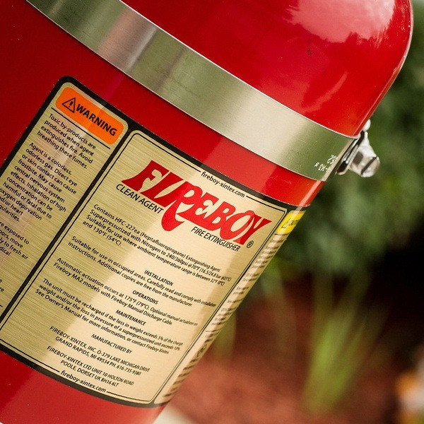Fireboy-Xintex Manual/Auto Clean Agent Fire Extinguisher