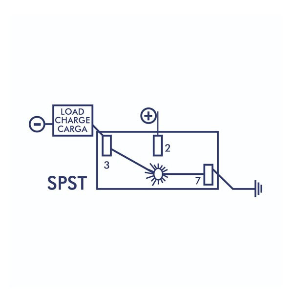 Sierra RK19440-1 Illuminated Contura II Rocker Switch
