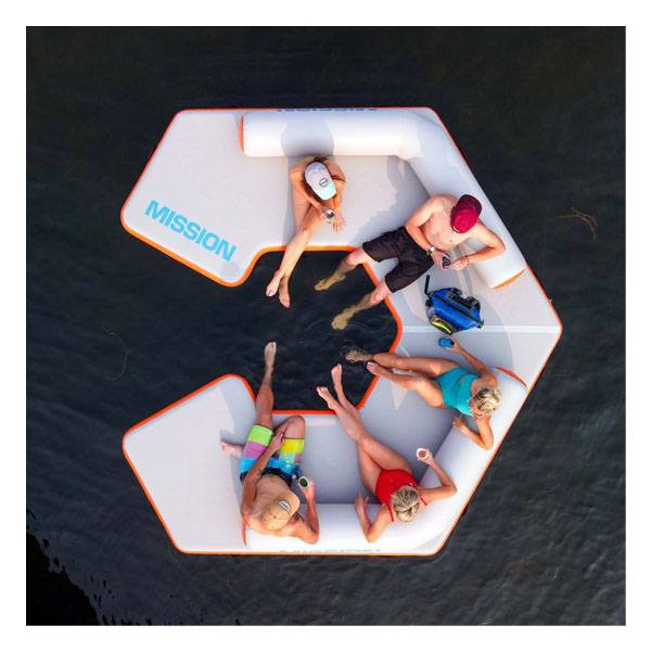 Mission REEF HEX 82 Inflatable Water Mat | Wholesale Marine