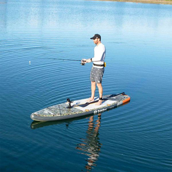 Solstice Drifter Camo Inflatable Stand-Up Paddle Board Kit