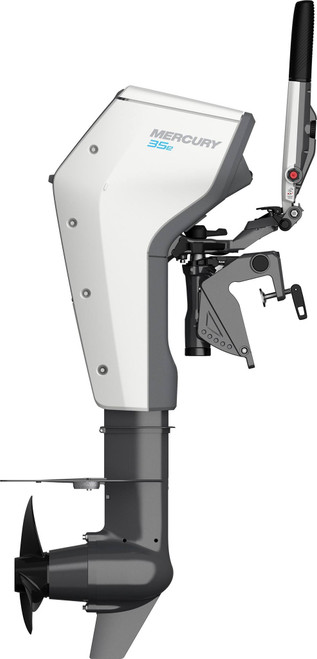 Mercury Avator 1005E011A 35e Tiller 9.9HP Electric Outboard Motor 15 ...