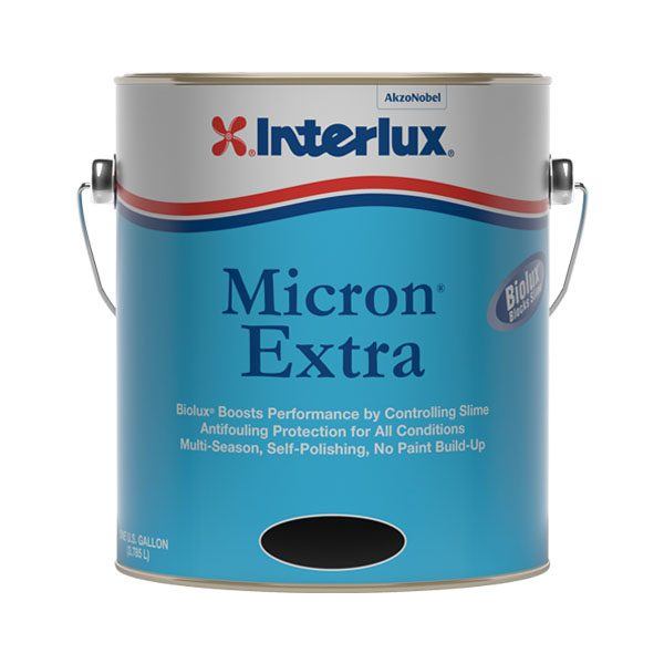 Interlux Micron Extra w/ Biolux Antifouling Paint