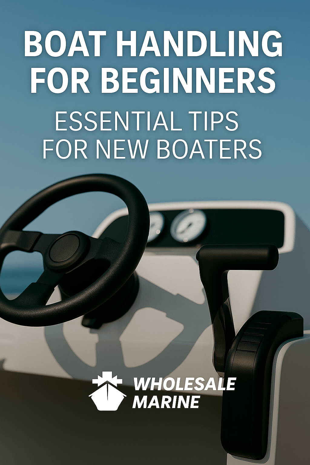 Boat Handling Tips for Beginners - Wholesale Marine