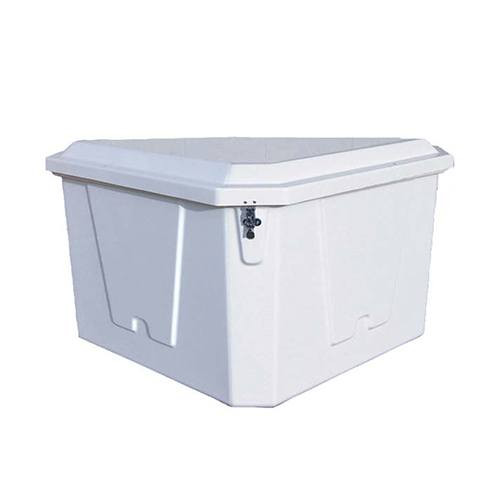 Taylor Made 54" Wide Triangular Fiberglass Dock Box