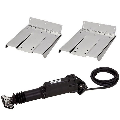 UFlex High Performance Polished Trim Tab Set w/ Actuators