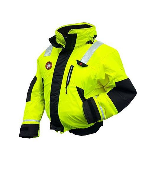 First Watch Flotation Jacket - Hi-Vis Yellow/Black - Large