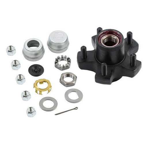 Dexter Pre-Greased 5 on 4-1/2" 2.2K Hub Kit | Wholesale Marine