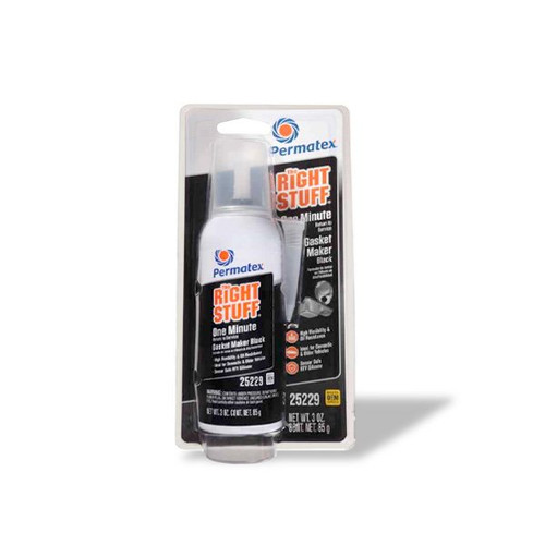 Permatex The Right Stuff 1min Black Silicone Gasket Maker 3oz|25229 ...