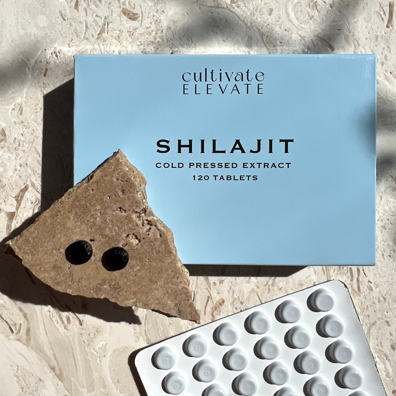 Shilajit Tablets - Cold Pressed Extract Tablets