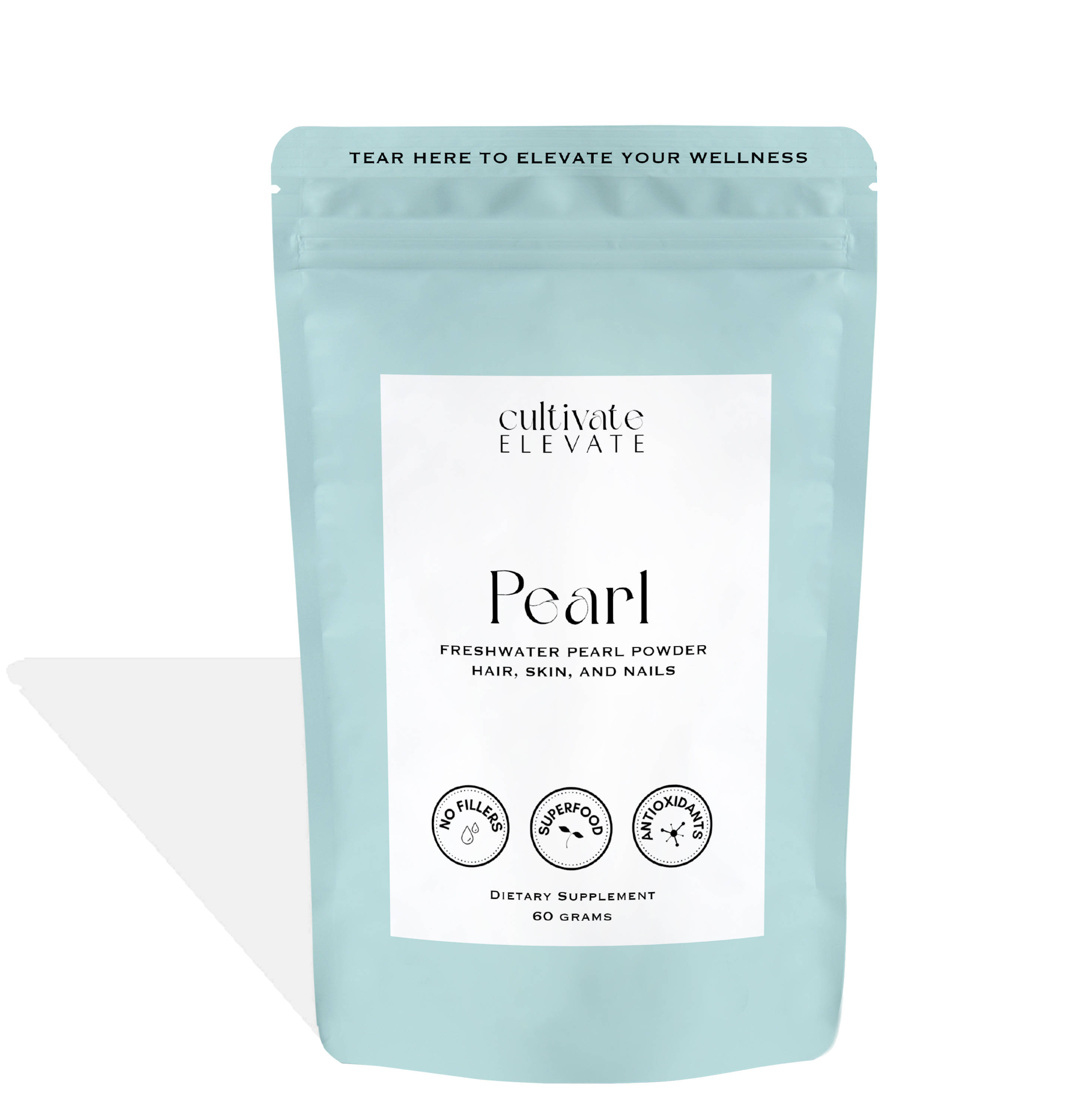 Freshwater Pearl Powder - Mineral Dense Superfood