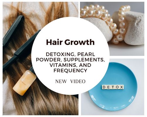 New Video Hair Growth Detoxing Pearl Powder Hydration