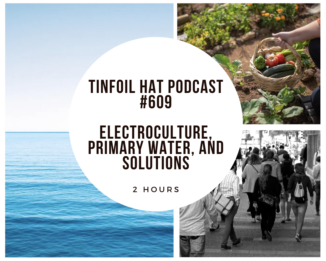Tinfoil hat podcast #609: Primary Water, Electroculture And The Myth Of ...