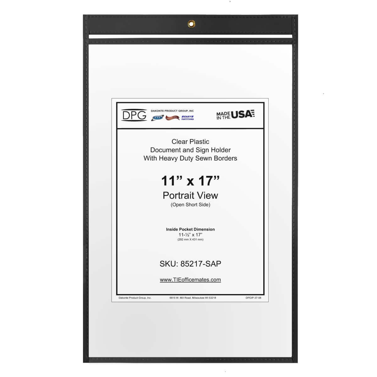 SHOP BY SIZES - 11" x 17" Document and Print Holders - Page 1 - DPG ...