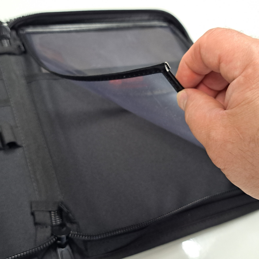 Padfolio Add-On Expansion Pocket Insert, Double Pocket Fits 8.5x11 ...