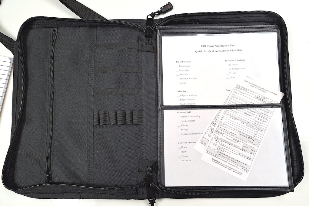 Padfolio Add-On Expansion Pocket Insert, Double Pocket Fits 8.5x11 ...