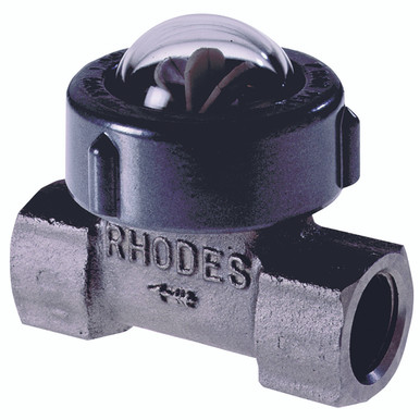 1/4" BSPT ST/STEEL FLOW INDICATOR - Signet
