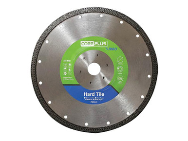 Coreplus HT250 Hard Tile Turbo Diamond Blade 250mm - Signet