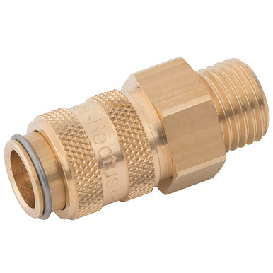 1/4' BSP MALE COUPLING DS - Signet