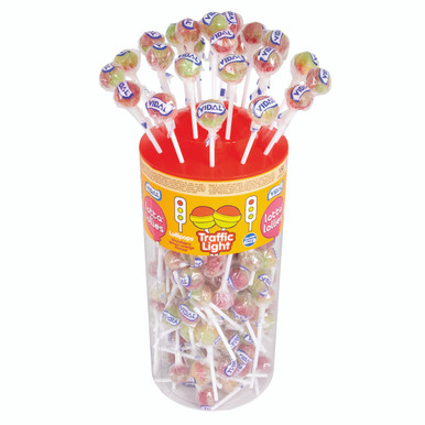 TRAFFIC LIGHT LOLLIPOPS BOX 150 - Signet