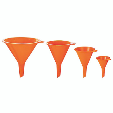 4PC PLASTIC FUNNEL SET - Signet