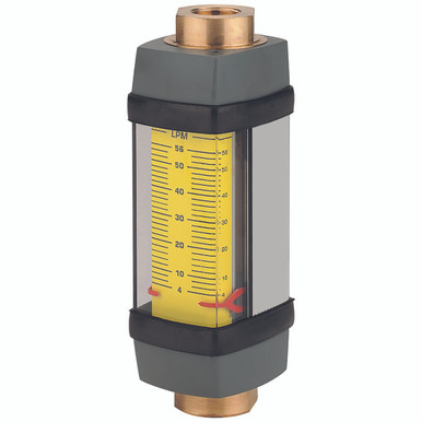 1/4" BSP Parallel Female Water Flow Meter - Signet