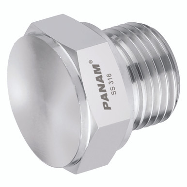 2" BSPP MALE PLUG 316S.S HEX HEAD - Signet