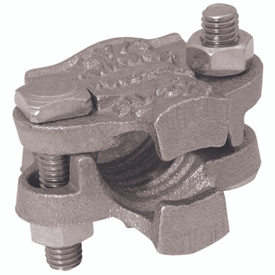 4-BOLT CLAMP PLATED 52MM X 57MM - Signet