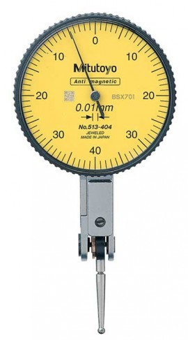 Mitutoyo 513-404-10E Dial Test Indicator, Basic Set, Standard, White ...
