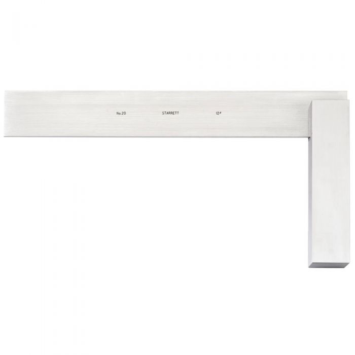 Starrett MASTER PRECISION SQUARE, 12" BLADE|TestEquipmentUSA