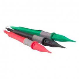Megger 1007-780 Replacement Silicone Test Leads with probes and clips ...
