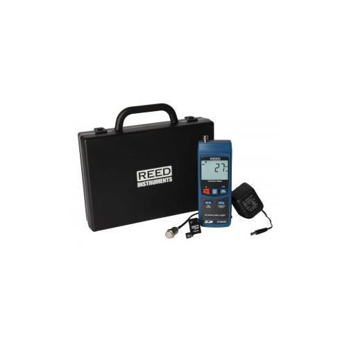 REED Instruments R7000SD-KIT DATA LOGGING VIBRATION METER WITH POWER ...