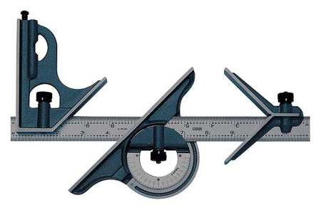 Mitutoyo 180-905B Combination Square Set, 12", 4R|TestEquipmentUSA