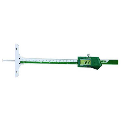 ELECTRONIC DEPTH GAGES WITH ROUND DEPTH BAR, range 0-8"/0-200mm ...