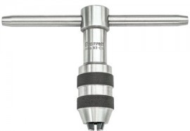 Starrett 93C T-Handle Tap Wrench, 1/4" - 1/2" Tap Size|TestEquipmentUSA