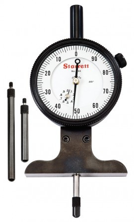Starrett DIAL DEPTH GAGE, 0-3" RANGE, .001" GRAD|TestEquipmentUSA