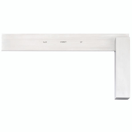 Starrett MASTER PRECISION SQUARE, WITH STANDARD LETTER OF CERTIFICATION ...