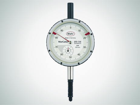 Mahr 4315000 810 SW,DIAL INDICATOR,WETPROOF .010 MM GRADS, 10 MM RANGE ...