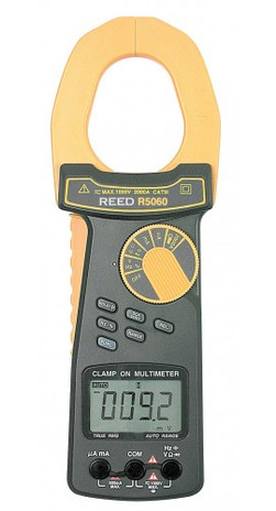 REED Instruments R5060 CLAMP METER, TRMS, 2000A AC/DC (CM-9930 ...