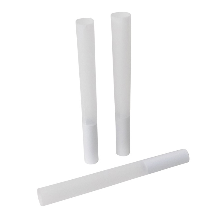 84mm White Paper Straight Pre-Rolled Cones [900 per Case]