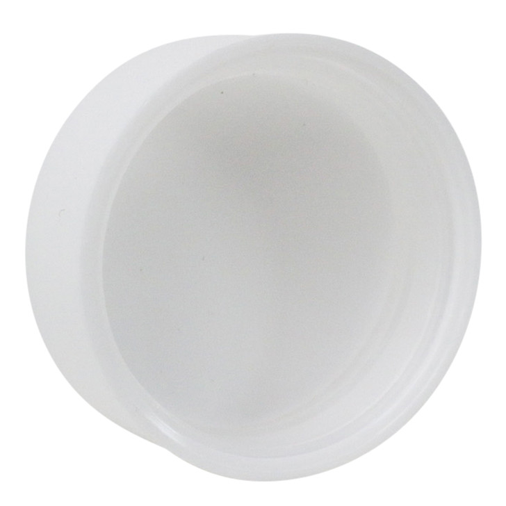 44mm Jumbo Matte White Smooth Cap - Child Resistant - [CAP ONLY] - [200 ...