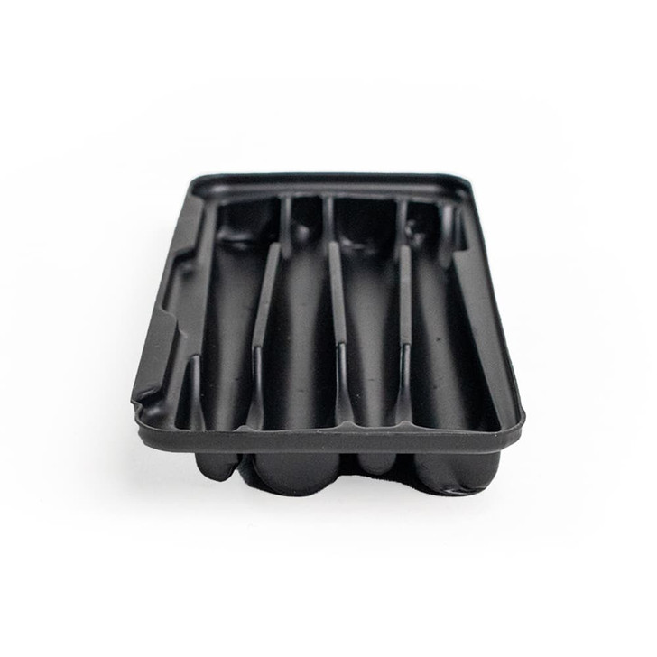 Large Pre-Roll Button Tin - Insert - Black - | Custom Cones USA