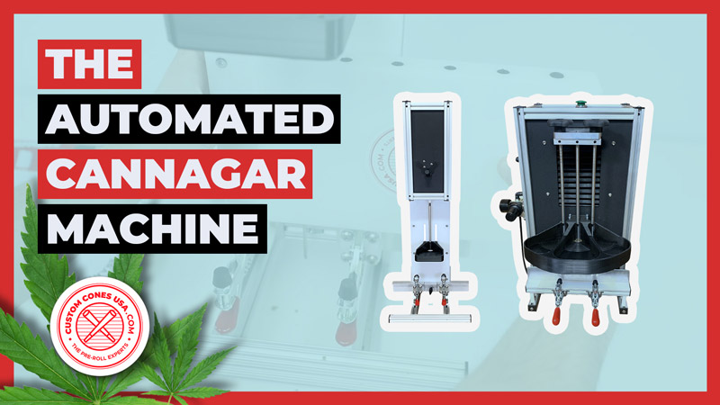 Automated Cannagar Packing and Extraction Machine | Custom Cones USA