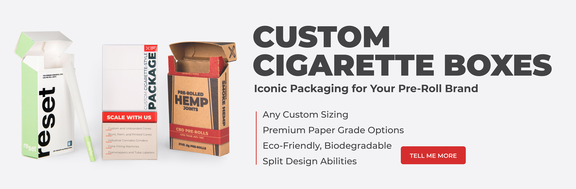 Custom Cigarette Boxes | Custom Cones USA